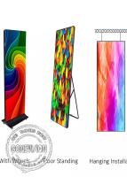 China Waterproof Multiple Play Control Floor Standing LED Display Applicable To Trade Show for sale
