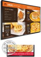 China 55 Inch Wall Mount Digital Signage For Catering Hospitality Industry for sale