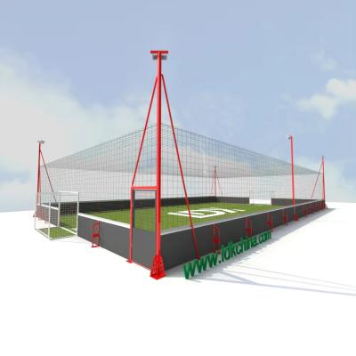 China Durable Customized Soccer Field 50m X 20m Indoor Soccer Turf Sports Equipment for sale