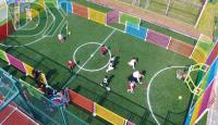China Customized Kids Soccer Cage Children Playground Portable Fence Safety Design for sale