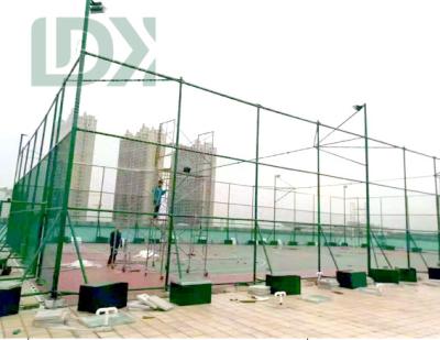 China Detachable Portable Soccer Cage Movable Metal Fence Customized for sale
