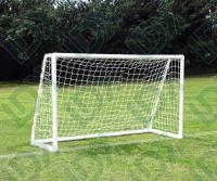China Aluminum Foldable Goal Post Movable Mini Football Goal Post Sports Equipment for sale