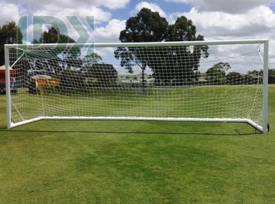 China Customized Size Backyard Goal 5m X 2m Iron Football Goal for sale