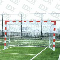 China 2 X 3m Movable Soccer Goals Steel Backyard Training Equipment for sale