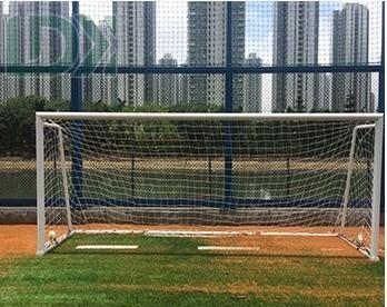 China 8' X 24' Soocer Steel Goal Posts Football Soft Netting Sport Equipment for sale