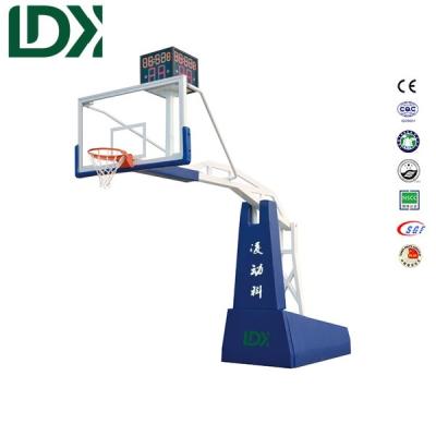 China Supplier Hot Sale Professional Basketball Stand Electric Hydraulic Basketball Hoop for sale