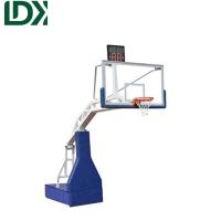 China Stadium Training Basketball Stand Portable Hydraulic Basketball Hoop For Sale for sale