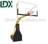 China Adjustable Manual Hydraulic Portable Basketball Stand Hoop Training Equipment for sale