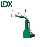 China Competition  Adjustable Basketball Stand  Manual Hydraulic Portable Basketball Hoop for sale