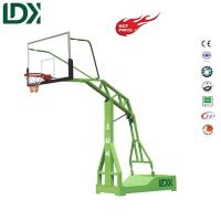 China Cheap Basketball Stand  Manual Hydraulic Portable Indoor Or Outdoor Basketball Hoop for sale