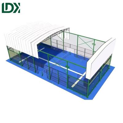 China Custom Padel Racket Court 20m X 10m  Padel Sports Equipment for sale