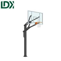 China Height Adjustable Free Standing In-Ground Basketball Stand Buried Funds For Sale for sale