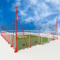 China Customizable Football Training Cage 43m X 20m Football Training Equipment for sale
