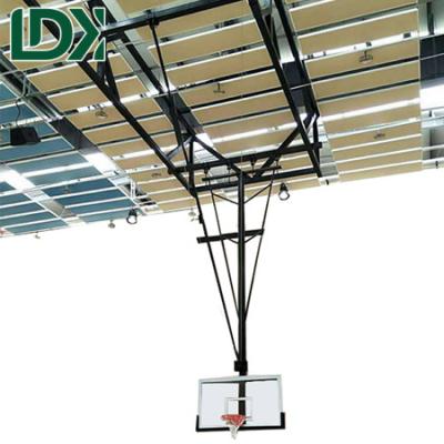China Hot Sale Custom Tempered Glass Basketball Board Ceiling Mounting Backboard Hoop for sale