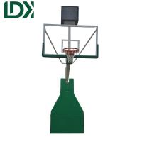 China Hot Sale Electric Hydraulic Basketball Hoop Professional Basketball Stand With Wheels for sale