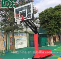 China Hot Sale Basketball Equipment Portable Basketball Hoop Adjustable Height for sale