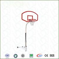 China Height Adjustable Basketball Stand Outdoor Basketball Hoop Portable With Wheels for sale