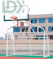 China Design Goals Combo Multifunction Sport Goals Basketball Hoop Soccer Goal With High Grade Steel Tube Support Structure for sale