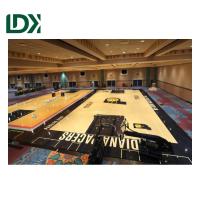 China Professional Grade Spliced Wooden Sports Flooring Premium Indoor Training Competition Surfaces for sale