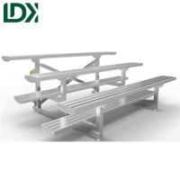 China Stadium Bleacher Chairs Outdoor Football Pitch Plastic Spectator Seats for sale