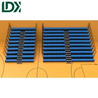 China Customized Seats LDK20044 Modular Retractable Grandstand System Steel Stadium Seating for Soccer Fields Arenas for sale