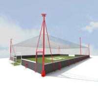 China High Grade Steel Custom Soccer Field Cage For Indoor And Outdoor Tournaments for sale
