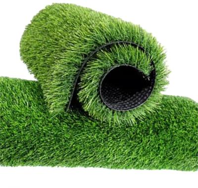 China 5/8'' Inch Gauge Garden Soccer Field Flooring Artificial Grass For Football Pitch 40mm Pile Height for sale
