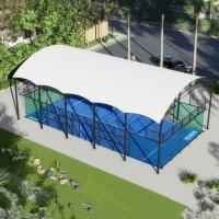 China Customized Outdoor Tent For Community Squash Court Shed Padel Cover Roof for sale