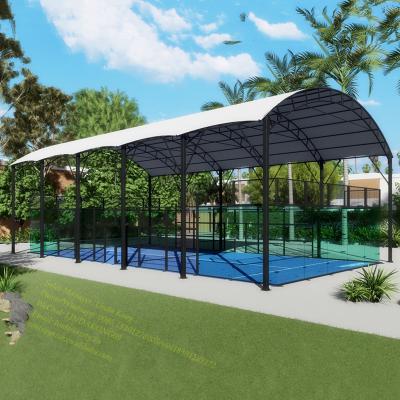 China Squash Court Roof Cover With Customizable Anti Heating Material Sporty Design for sale