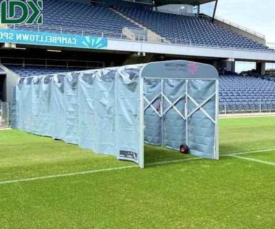 China Portable Waterproof Football Player Tunnel Heavy Duty Galvanized Steel Structure for sale