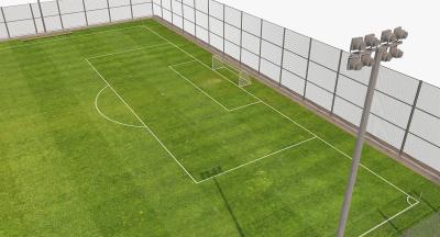 China Adjustable Soccer Practice Cage 43m x 20m Football Training Gear for sale