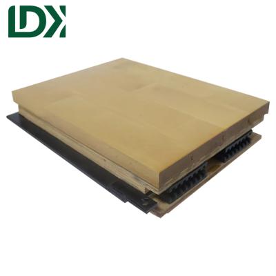 China Premium FIBA-Certified Maple Basketball Flooring Professional Sports Court System for sale