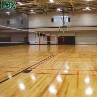 China Elite Basketball Sports Flooring - FIBA-Compliant Hard Maple Wood with Custom Branding Options for sale