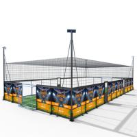 China LED Cage Football Field System with 50,000hrs Lifespan, IP65 Waterproof for 5-a-Side Soccer Training for sale