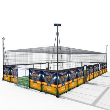 China Professional Outdoor LED Football Arena – All-Weather Soccer Training Field with High-Brightness Lighting for sale