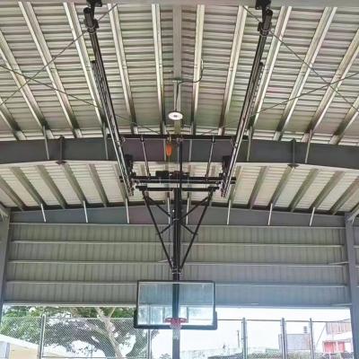 China Electric Folding Manual Ceiling Mounted Basketball Hoop Backboard Stand ROOF MOUNT BASKETBALL Hoop for Sale for sale