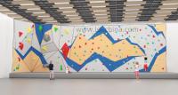 China Professional Modular Climbing Wall - Weatherproof Fiberglass Panels & Custom UV Printing for sale