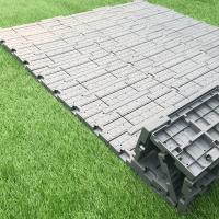 China Outdoor Interlocking Turf Protection Covering Grass Mat Portable  Flooring for sale