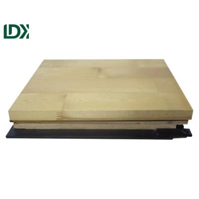 China FIBA Certified Basketball Court Flooring - Professional Maple Wood Surface for Indoor Arena & Gym for sale