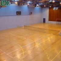 China Factory Price OEM Wooden Athletic Flooring Tiles - Customizable Competition Grade Surface for sale