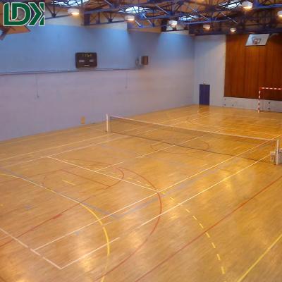 China Factory Price OEM Wooden Athletic Flooring Tiles - Customizable Competition Grade Surface for sale