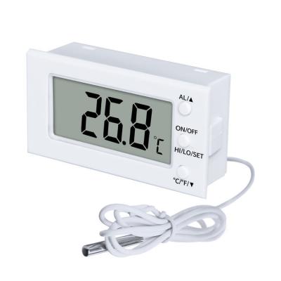 China DTH-168 Mini Digital Refrigerator Thermometer Digital Alarm Thermometer For Fridge Freezer Cold Chain Transportation for sale