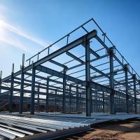 China Heavy Steel H Beam Q355B Q235B Welded H Section Steel for Workshop Bridge Fabrication for sale