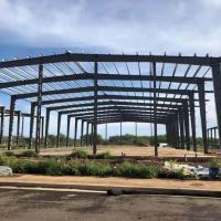China Steel Structure Building Components Q355B Q235B for Industrial Warehouses Commercial Centers for sale