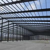 China Q355B Steel Space Frame Steel Structure Prefab Steel Structure Portal Frame for sale
