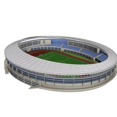 China Prefabricated Steel Structure Stadium Building Custom Wind Seismic Resistant Rainproof for sale
