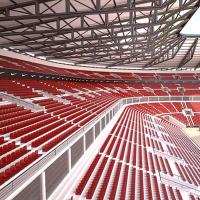 China Prefabricated Steel Structure Stadium Building Custom Wind Seismic Resistant Rainproof for sale