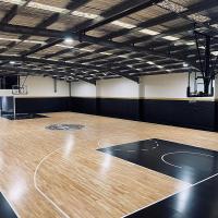 China Steel Structure Basketball Gymnasium Prefabricated Sports Hall Metal Building Q355 for sale