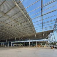 China Q355b Steel Space Frame Workshop Steel Structure Prefab Steel Structure Portal Frame for sale