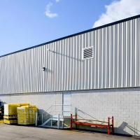 China Prefabricated Steel Structure Workshop Metal Warehouse Prefab Building Sandwich Panel for sale